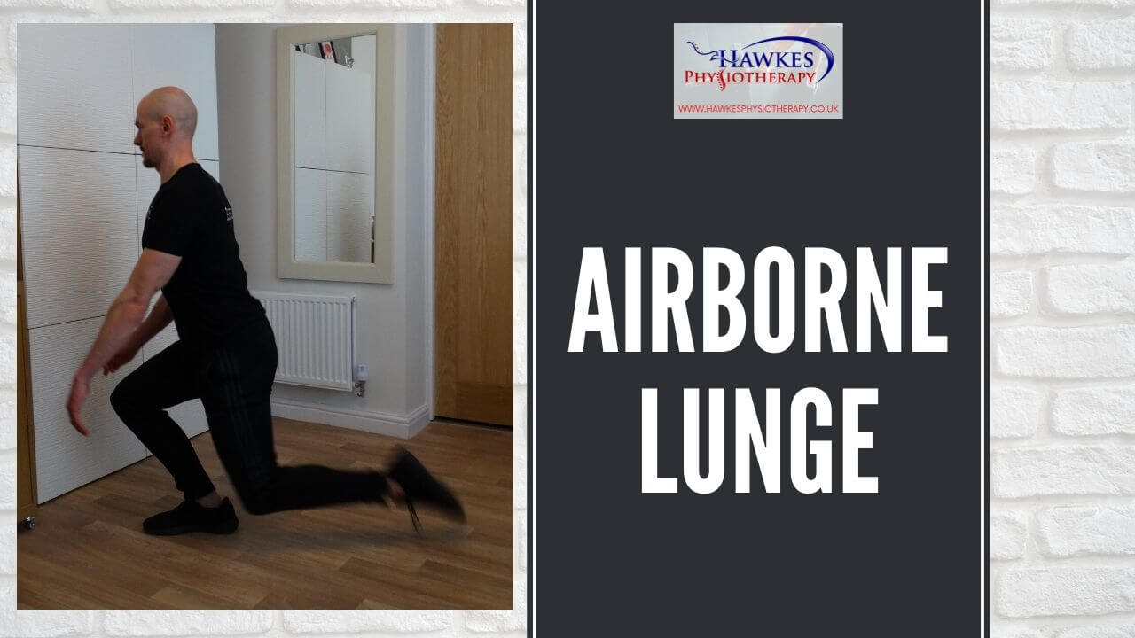 Airborne lunge: Advanced lunge to improve strength, endurance & stability